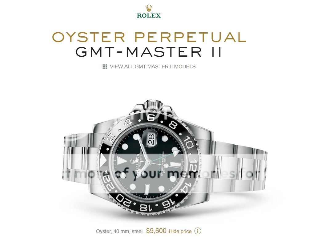 Did you all notice that pricing is now on the Rolex site? - Rolex ...
