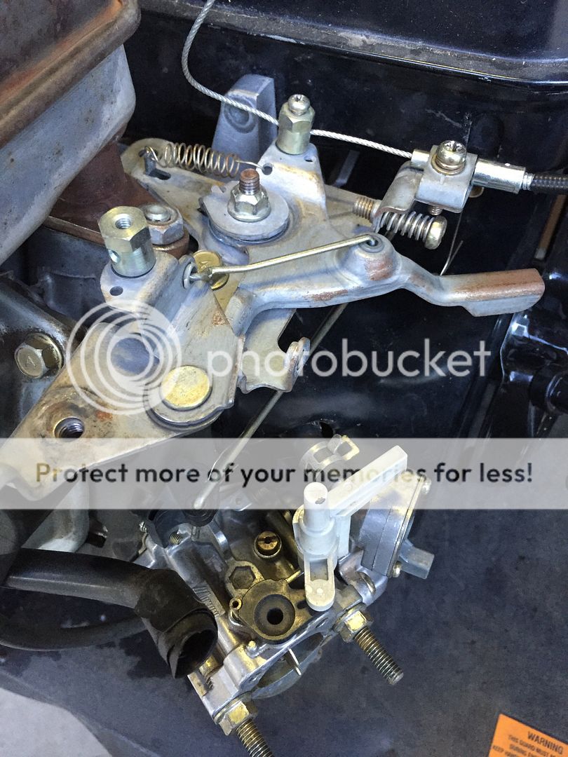 Subaru EX 21 engine idle | DIY Go Karts