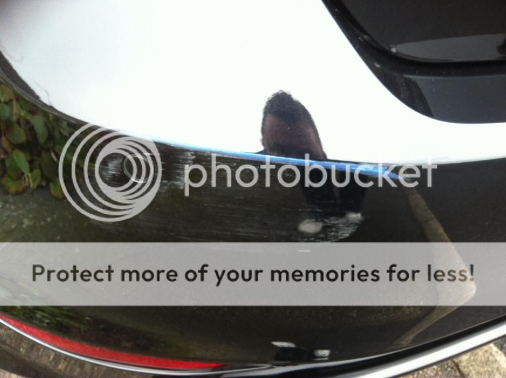 Rear bumper scrape - VW Golf R MK7 Chat - VWROC - VW R Owners Club